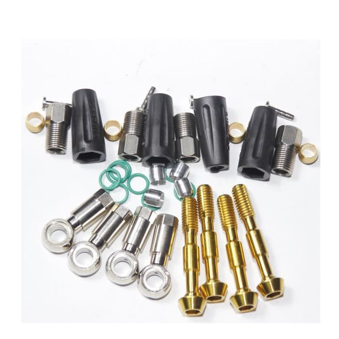 Kit d'insert de purge - SHIMANO - M785 M675 988 XT SLX - Compatible BH90 - Montage facile - Pour ...