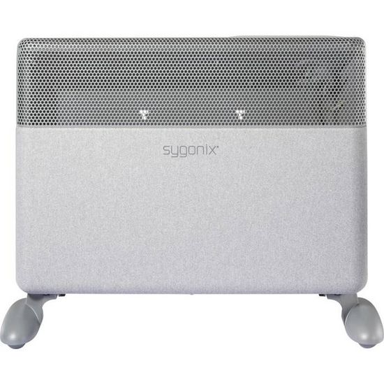 Sygonix SY-6770692 Radiateur 15 m² gris - Cdiscount Bricolage