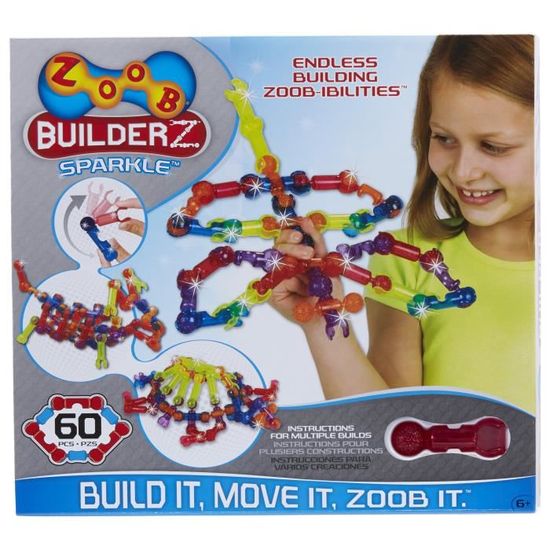 ALEX Kit de 60 pièces Etincelantes BuilderZ - 2 guides d'instructions ...