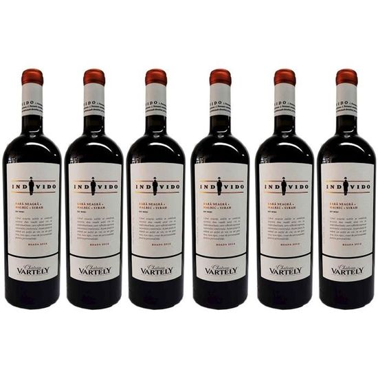 6xIndivido Vin Rara Neagra Malbec Syrah De Chateau Vartely Année 2014 ...