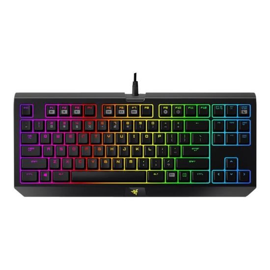 Razer BlackWidow Chroma Tournament Edition clavier rétroéclairé USB ...