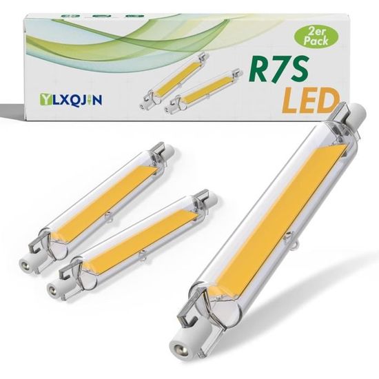 Ampoule R7S 118Mm Led Dimmable, 15W Ampoule Led R7S 118Mm Cob Lampe ...