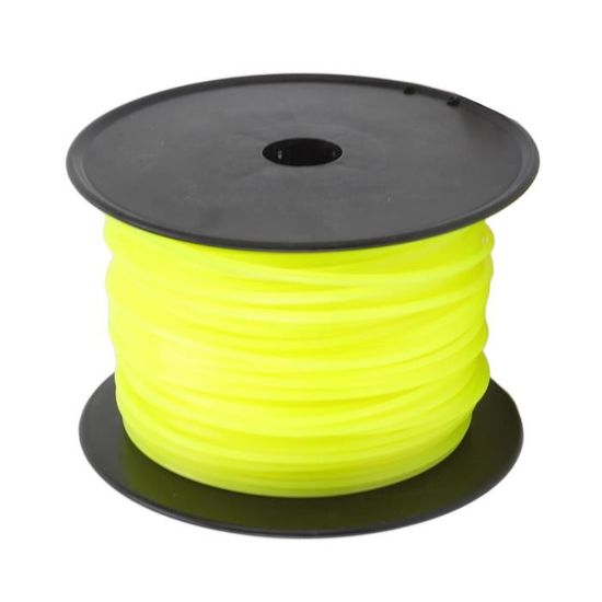 Zerone Ligne de débroussailleuse Cordon de tondeuse à fil de 3 mm pour tondeuse à gazon quadrate ...