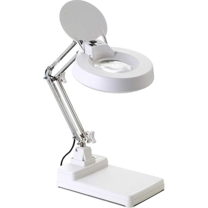 Ampli dimmable, 10x ampli Writing Light, 120 LED et 5 "lentille avec ...