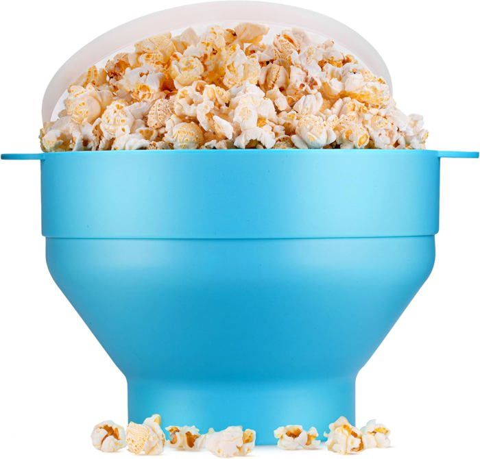 Machine à pop-corn pour micro-ondes EcoEarth, bol à pop-corn pliable en ...