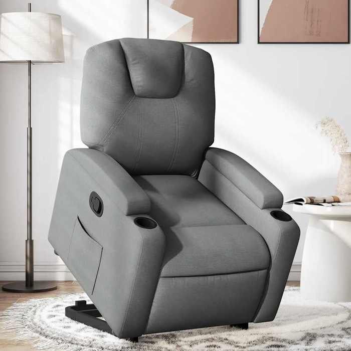 BONNIE®（Gris）Fauteuil releveur - dossier inclinable/135 degrés - Gris ...