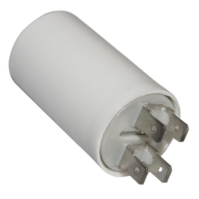 Condensateur de démarrage pour moteur 8µF 425V avec cosses 6.3mm ...