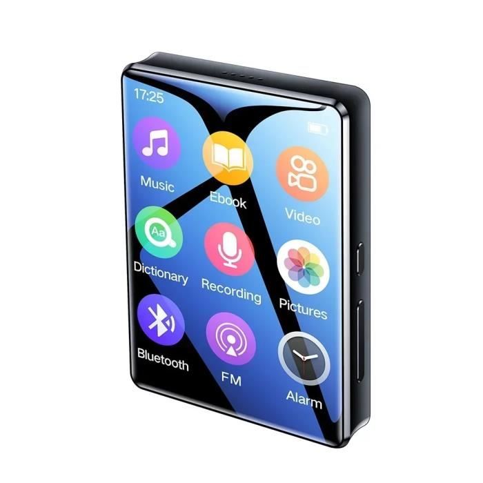 8 GO - Mp3 - Lecteur MP3 plein écran portable, lecteur de musique HIFI ...