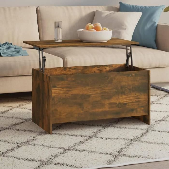 Table Basse Réglable En Hauteur Table Basse Table De Salon Table D ...