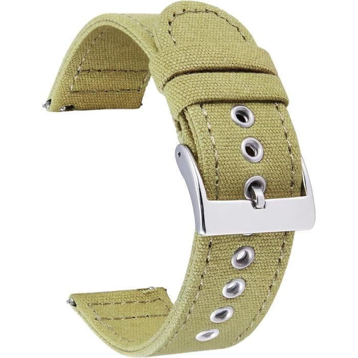 Bracelets De Montre En Toile À Dégagement Rapide Bracelet Pour Montre ...