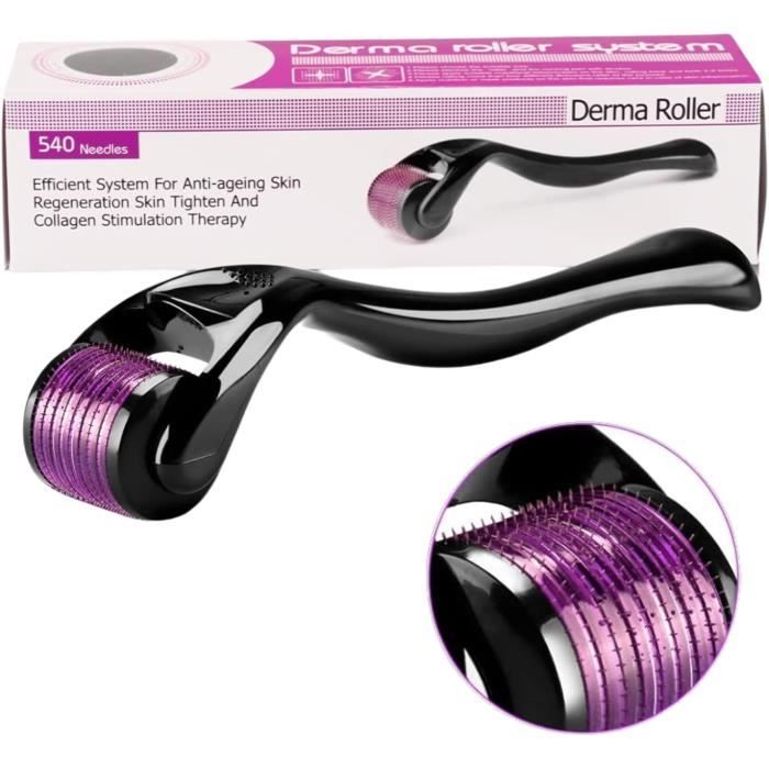 Derma Roller - Derma Roller - Aiguilles de 2mm - Régénère la peau du ...