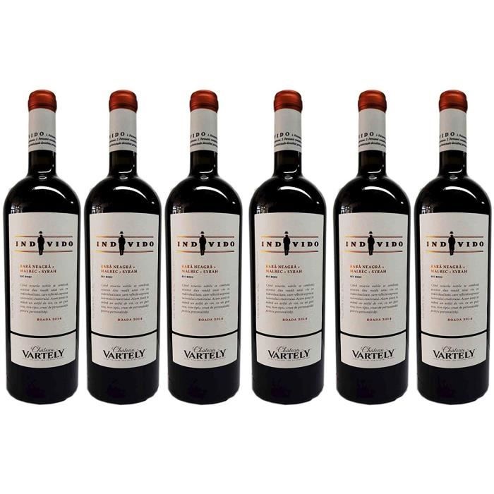 6xIndivido Vin Rara Neagra Malbec Syrah De Chateau Vartely Année 2014 ...