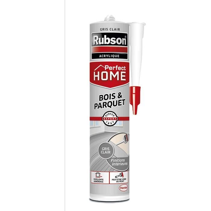 Perfect Home Mastic Bois Parquet Gris, mastic acrylique pour tous ...