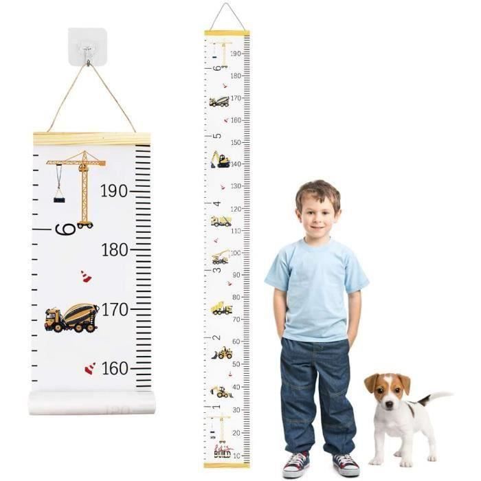 Toise Murale Enfant 2 Mètres - AUTREMENT - Tableau de Croissance avec ...