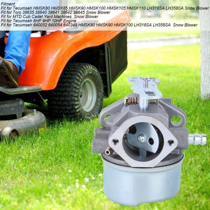 Brave-Carburateur De Souffleuse À Neige Pour Tecumseh Hmsk80 Hmsk90 ...