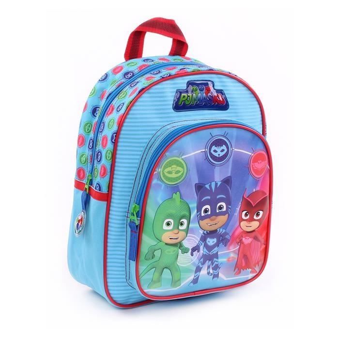 Sac à dos enfant PYJAMASQUES PJ MASKS Sacha, Amaya et Greg - Cdiscount ...