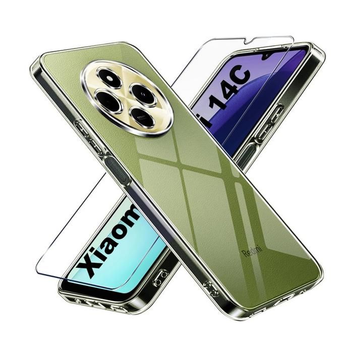 Coque pour Xiaomi Redmi 14C et Poco C75 - housse etui silicone gel fine ...