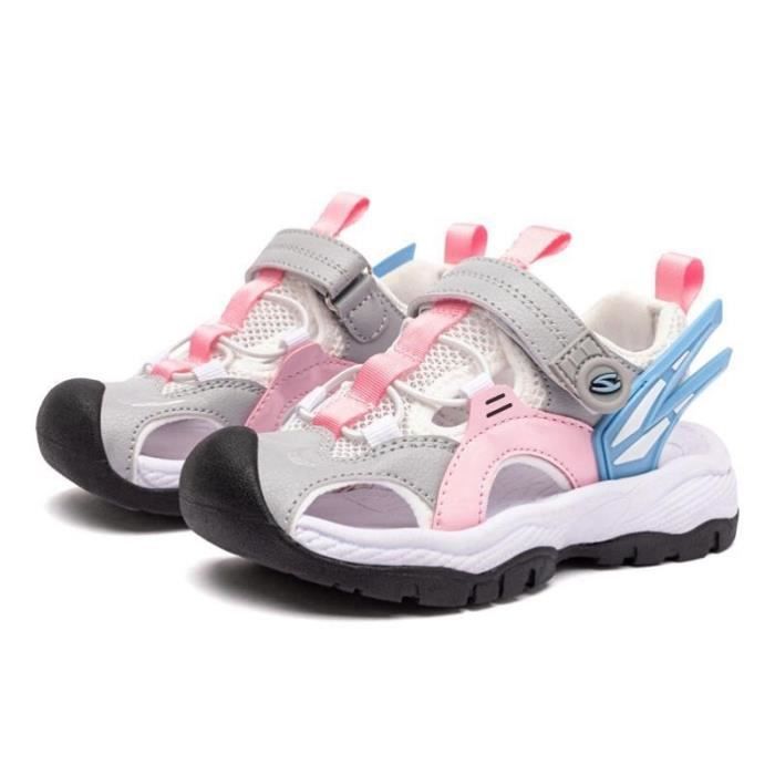 Sandales Enfant Garçon Fille Sport Extérieur Sandales Plates de Plage ...