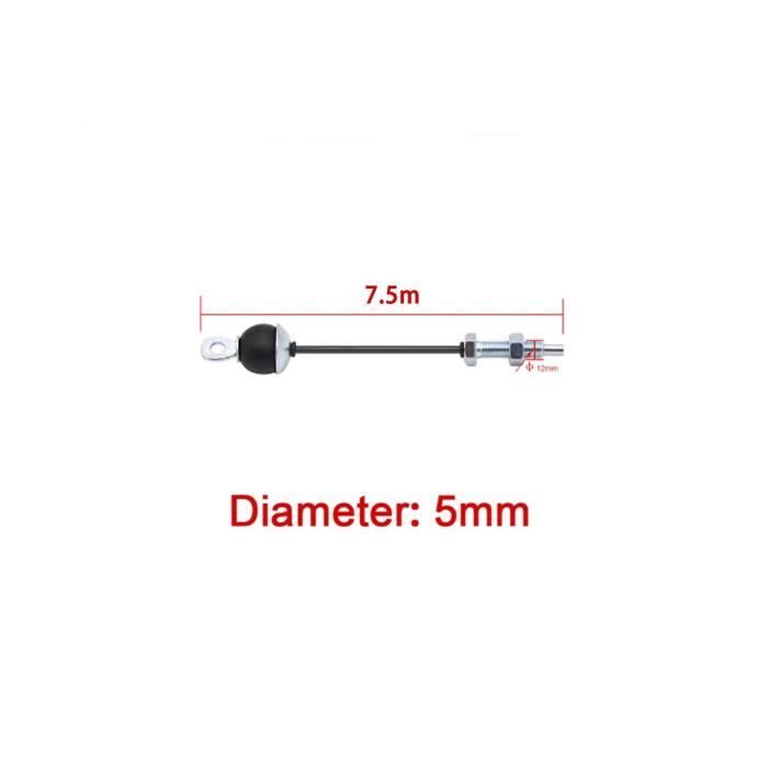 Câble de bug astique - Acier - Type A - Longueur 7.5m - Machine à Câble ...