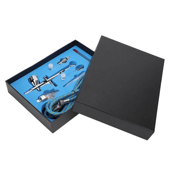 TMISHION Ensemble aérographe modèle Modèle Airbrush Set Air Compressor ...