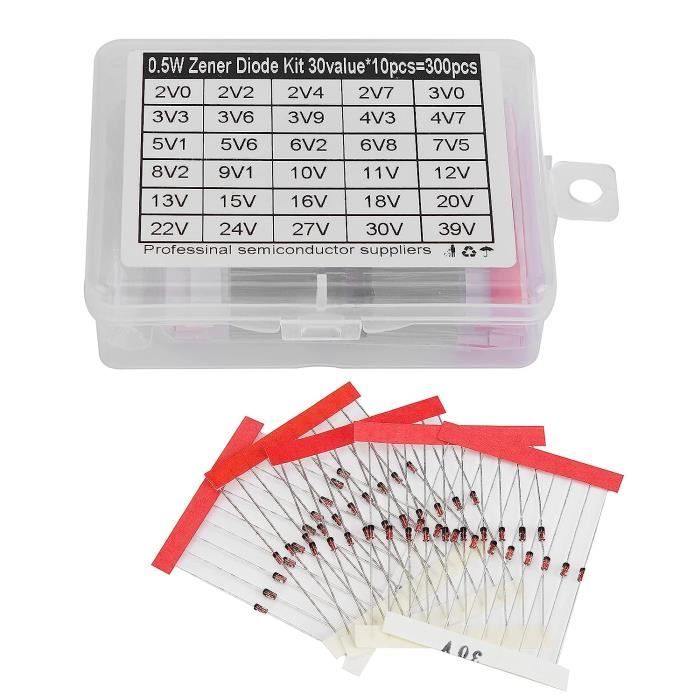 Kit De Diodes, Assortiment De Diodes De Stabilisation -65-200 ...