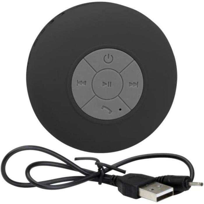 Be Mix Enceinte Sans Fil Douche Portable Etanche Waterproof Bleutooth Ventouse Compatible Tout ...