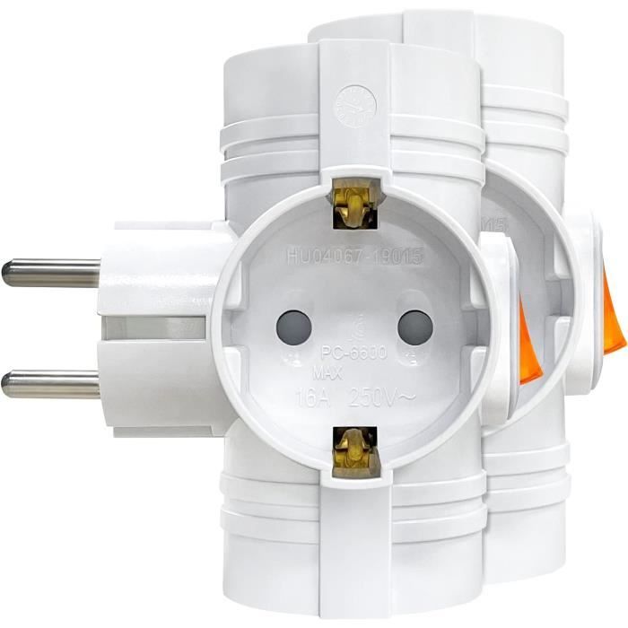 Fiche Double Pour Prise, Prise Avec Interrupteur, Adaptateur De Prise ...