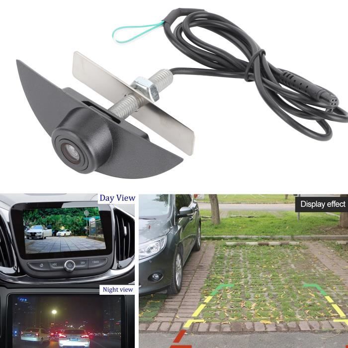 JIN - Caméra de vue avant CCD 5W haute définition 170 ° grand angle ...