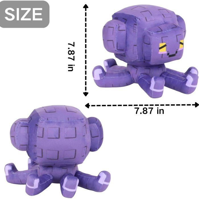 Peluche animal de jardin 20 cm, raton laveur et renard roux, peluche de ...