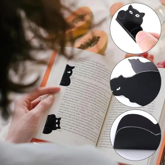 12 Pièces Marque Page Magnetique Chat, Marque Page Magnetique Enfant ...