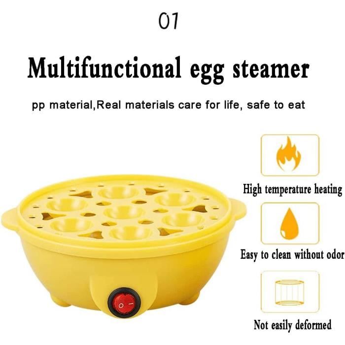 Jkghk Cuiseur À Œufs Micro-Ondes Pour 7 Œufs Cuiseur À Œufs Micro-Ondes ...