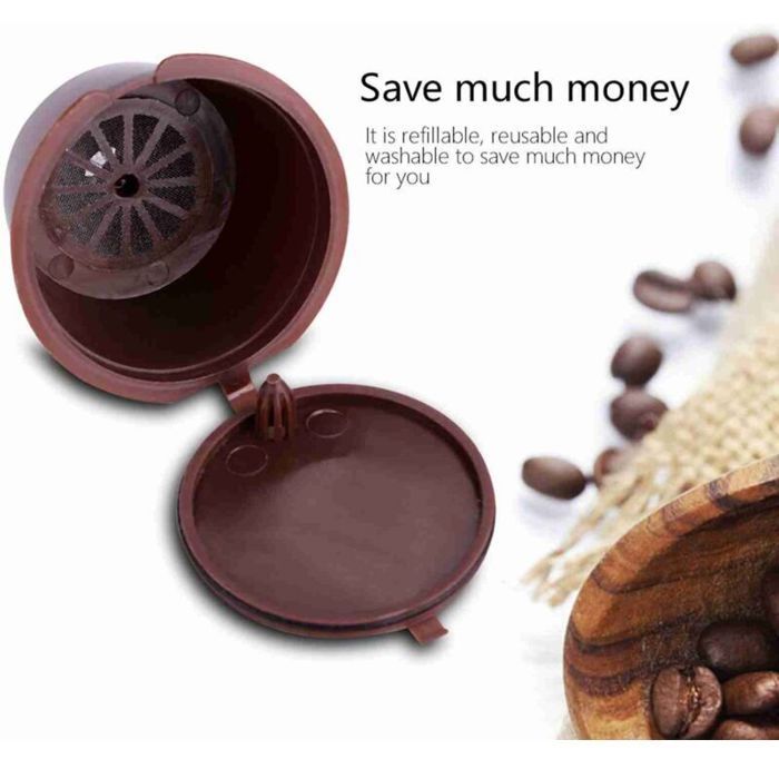 Capsules de café réutilisables - ZOR® - 5 pièces - Acier inoxydable 304 ...