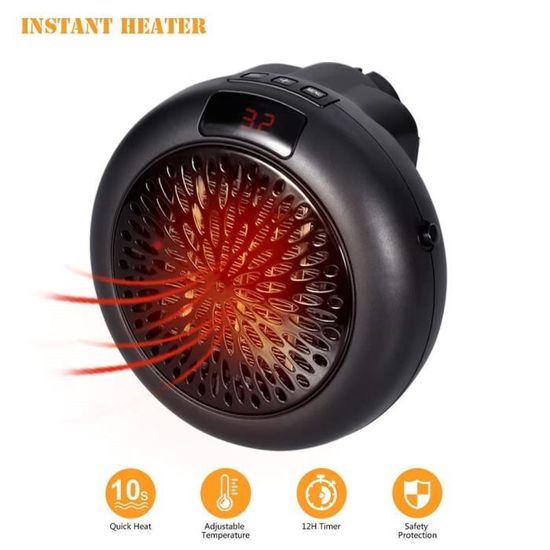 Wonder Heater Pro Mini radiateur 900W High Power Heater Home ...