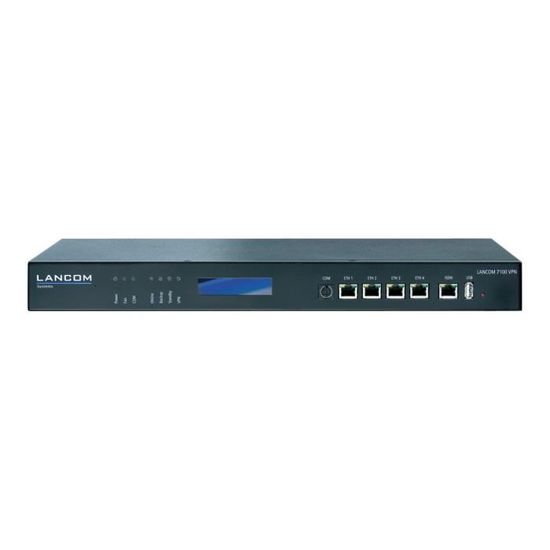 LANCOM 7100 VPN Passerelle de VPN GigE 1 x RNIS EURO-ISDN, ISDN 1TR6 1U ...