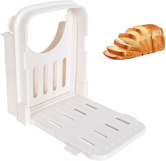 Trancheuse à Pain Coupe-Pain Pliable Toasts Outils de Coupe Trancheuses ...