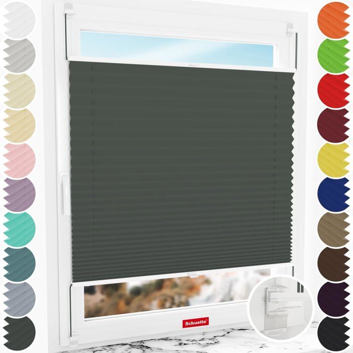 Suprafix Store Plissé Thermique Sans Perçage 20-160 Cm X 80-200 Hauteur ...