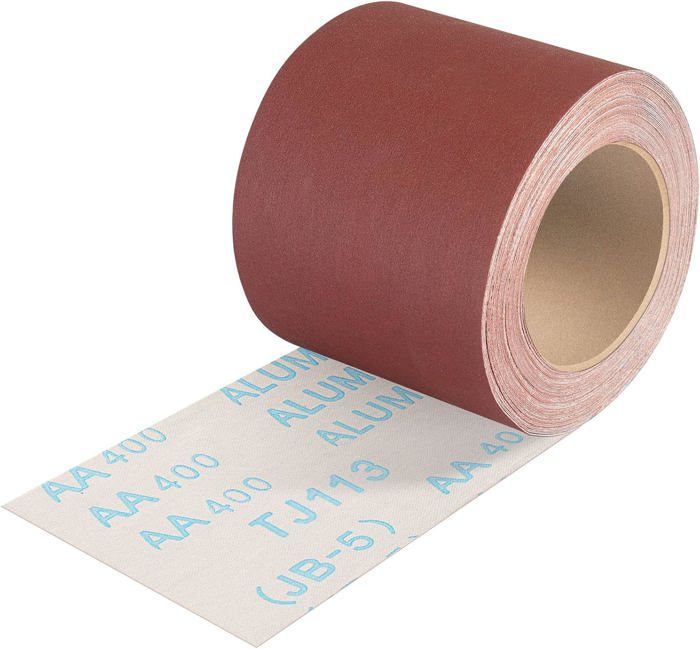 Shineboc Rouleau de Papier Abrasif Grain 400, 93 mm x 10 m Papier de ...