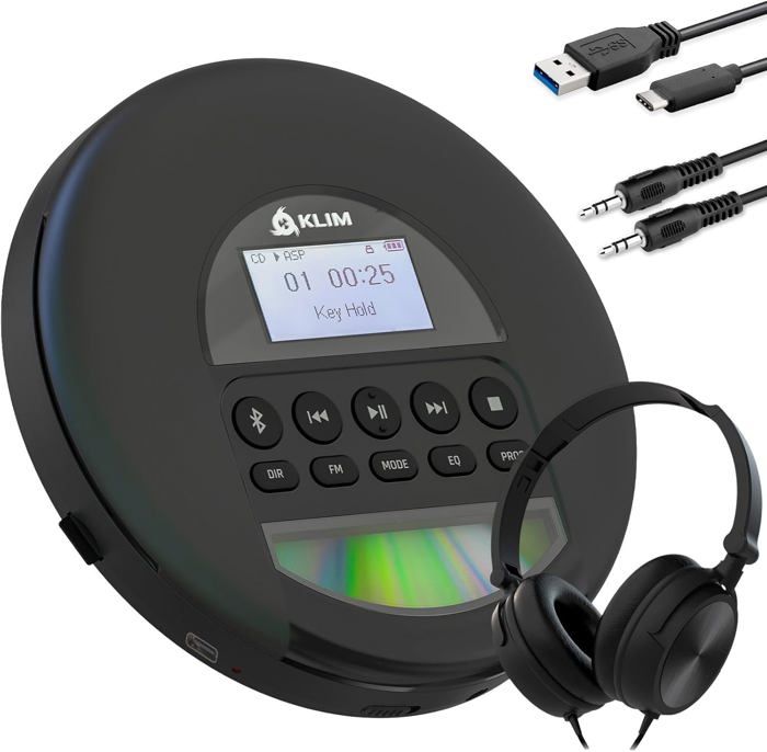 KNomad – Lecteur CD Portable - Batterie Intégrée Longue Durée ...