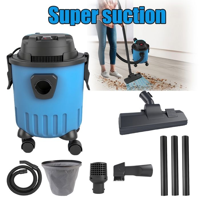 Multifunctional vacuum cleaner, 15-liter dust bucket, Ultra Quiet Heavy ...