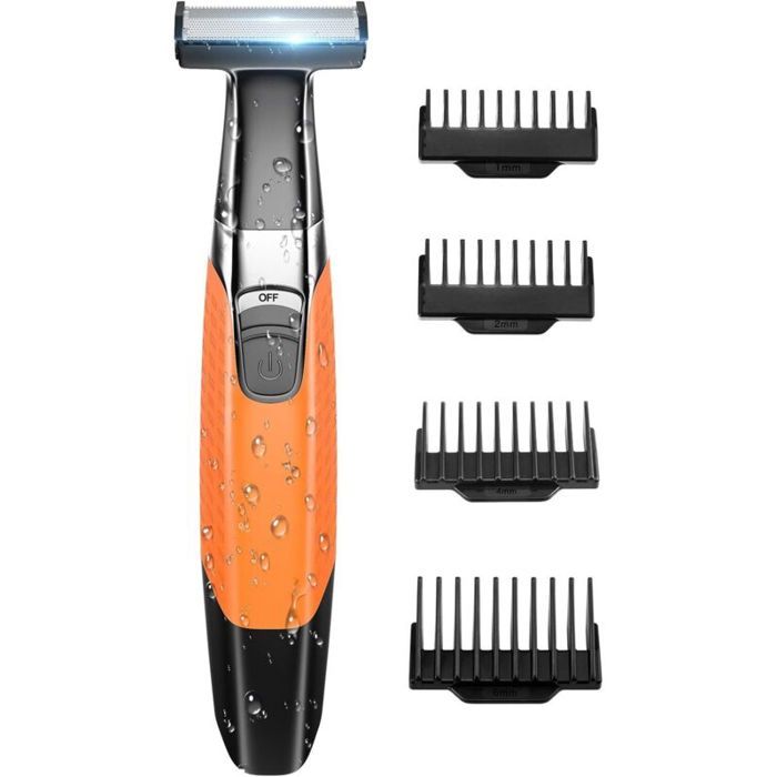 Vtizikl Tondeuse à barbe pour hommes Rasoir électrique sans fil ...