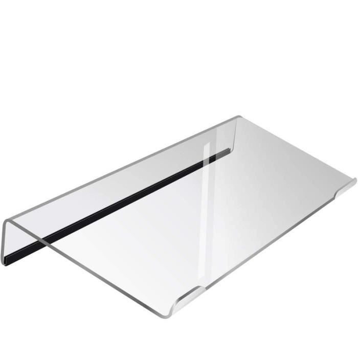 Clair-Support incliné pour clavier d'ordinateur, support rehausseur en ...