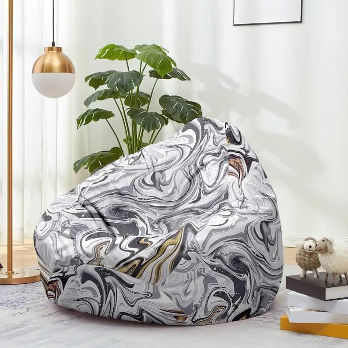 Pouf Poire Sans Remplissage, Pouf Pour Enfant Ado Adulte, 3D Marbre ...