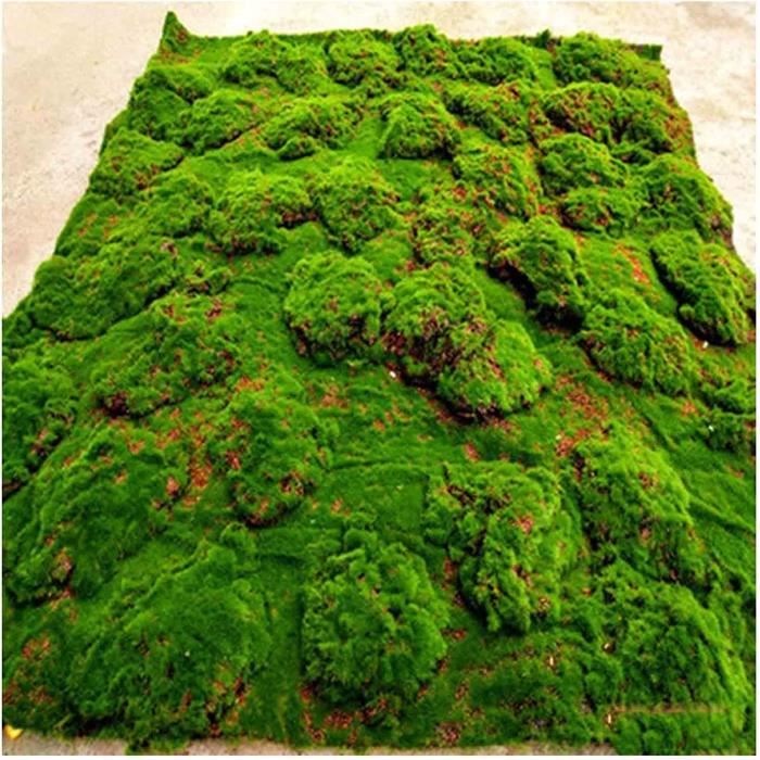 1x1m Tapis mousse Artificielle mousse Artificielle Tapis Gazon ...