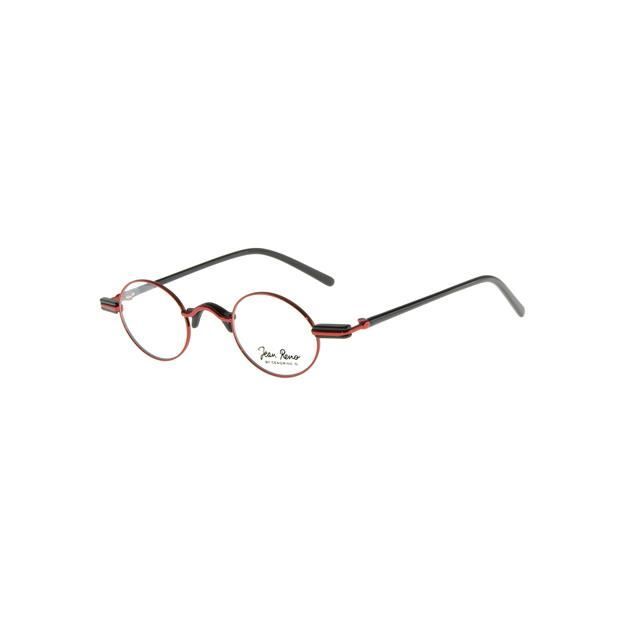 Lunettes de vue pour femme JEAN RENO RENO 501 C8 41/26 Rouge, Métal ...