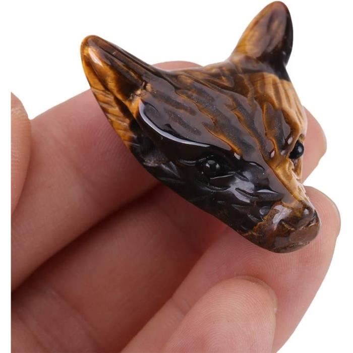 Tête De Loup En Forme De Pendentif 4 Cm Tête De Loup Statue Pendentif ...