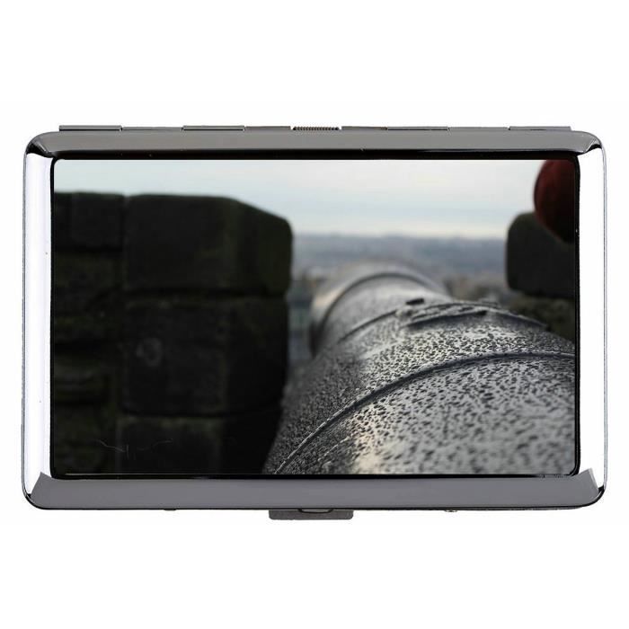 Boîte à cigarettes, armes à feu, boîte et support de canon de soirée de ...