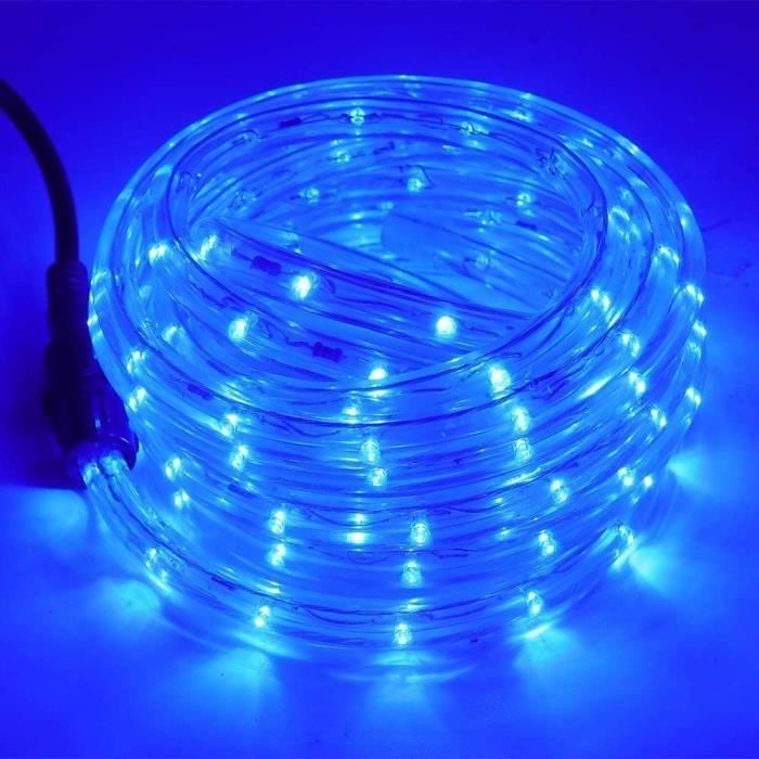 Tube Lumineux Led Extérieur, 10 M, 36 Led-M, Bleu, 220 V, Tube ...