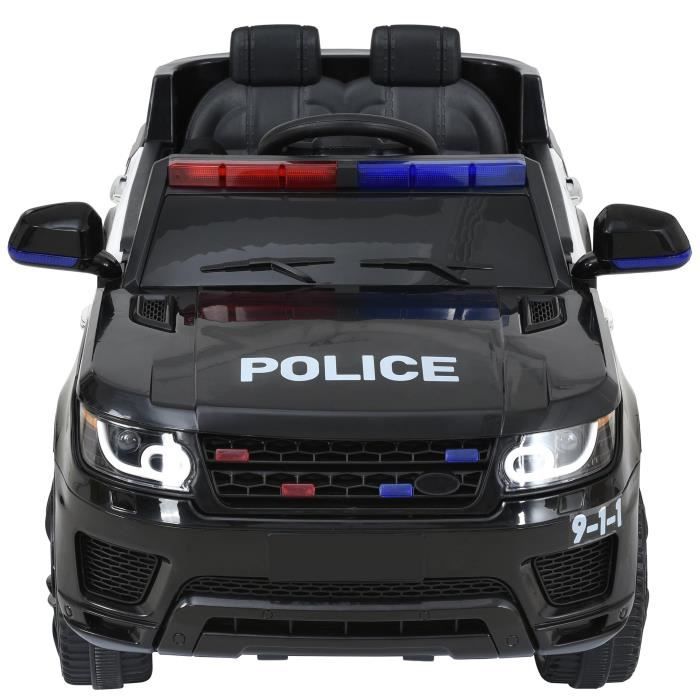 Voiture électrique enfant - KEEN SO - Voiture de police - Télécommande ...