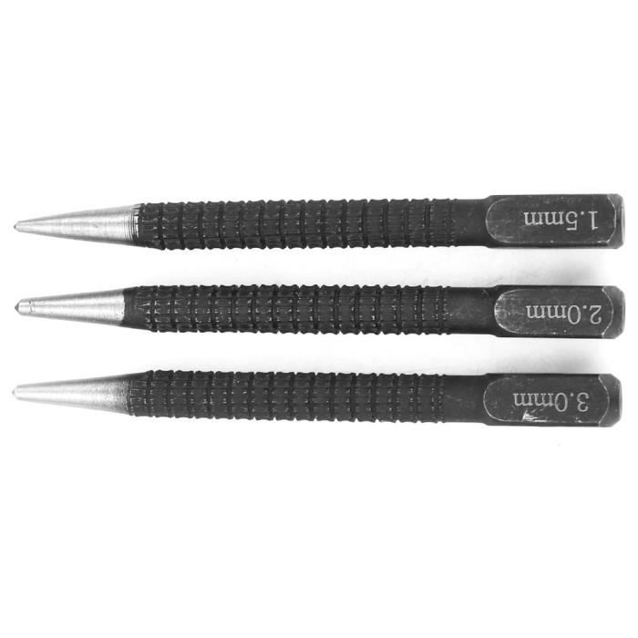 Minifinker jeu de poinçons centraux Outil de marquage du bois, poinçon ...