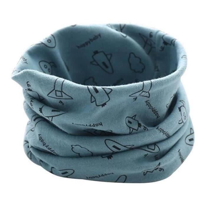 Lucky-JL Motif d'Avion de Bande Dessinée Hiver Enfants Écharpe Coton ...